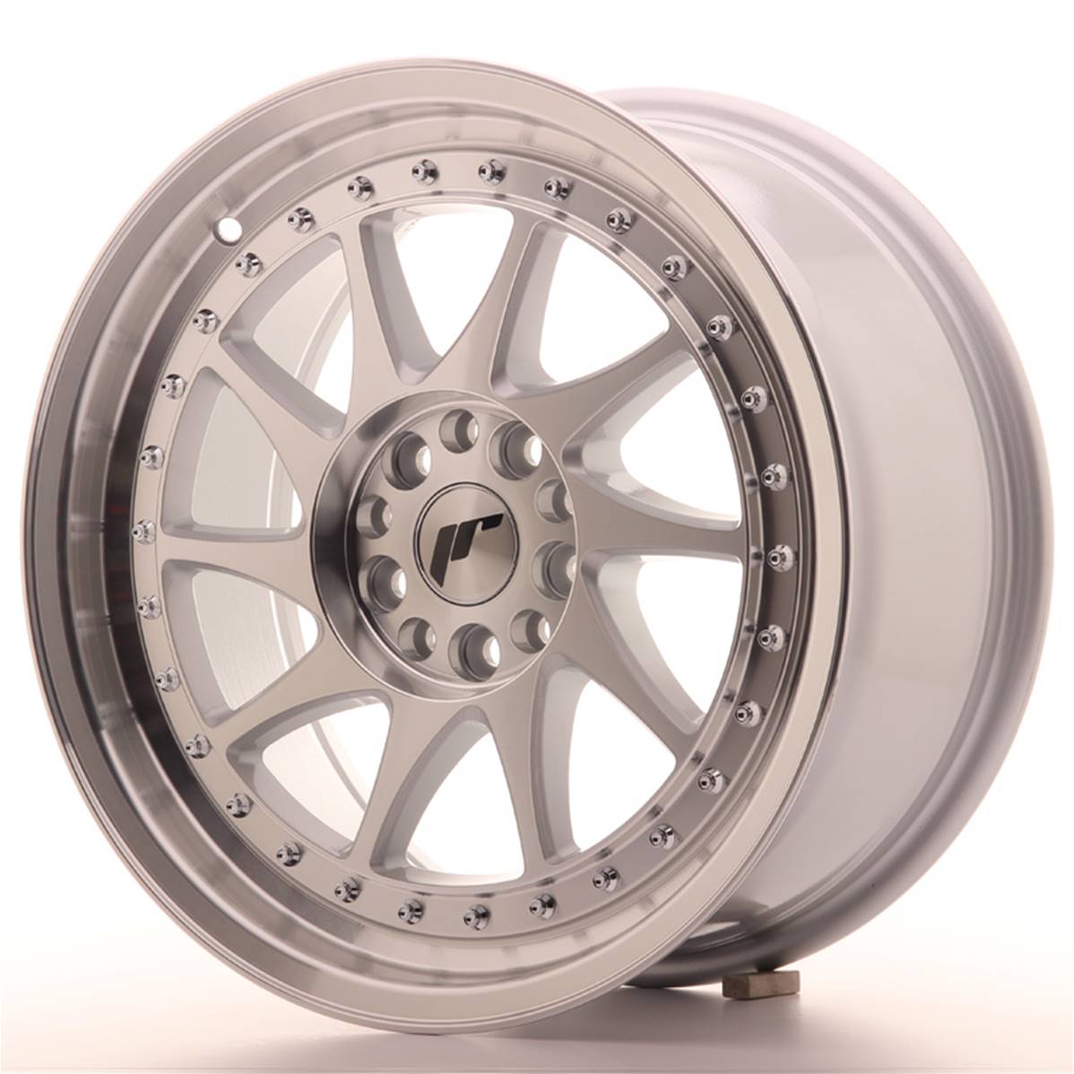 Jante JAPAN RACING JR26 17" x 8" 5x120 5x114,3 ET 25 Machined Face Silver