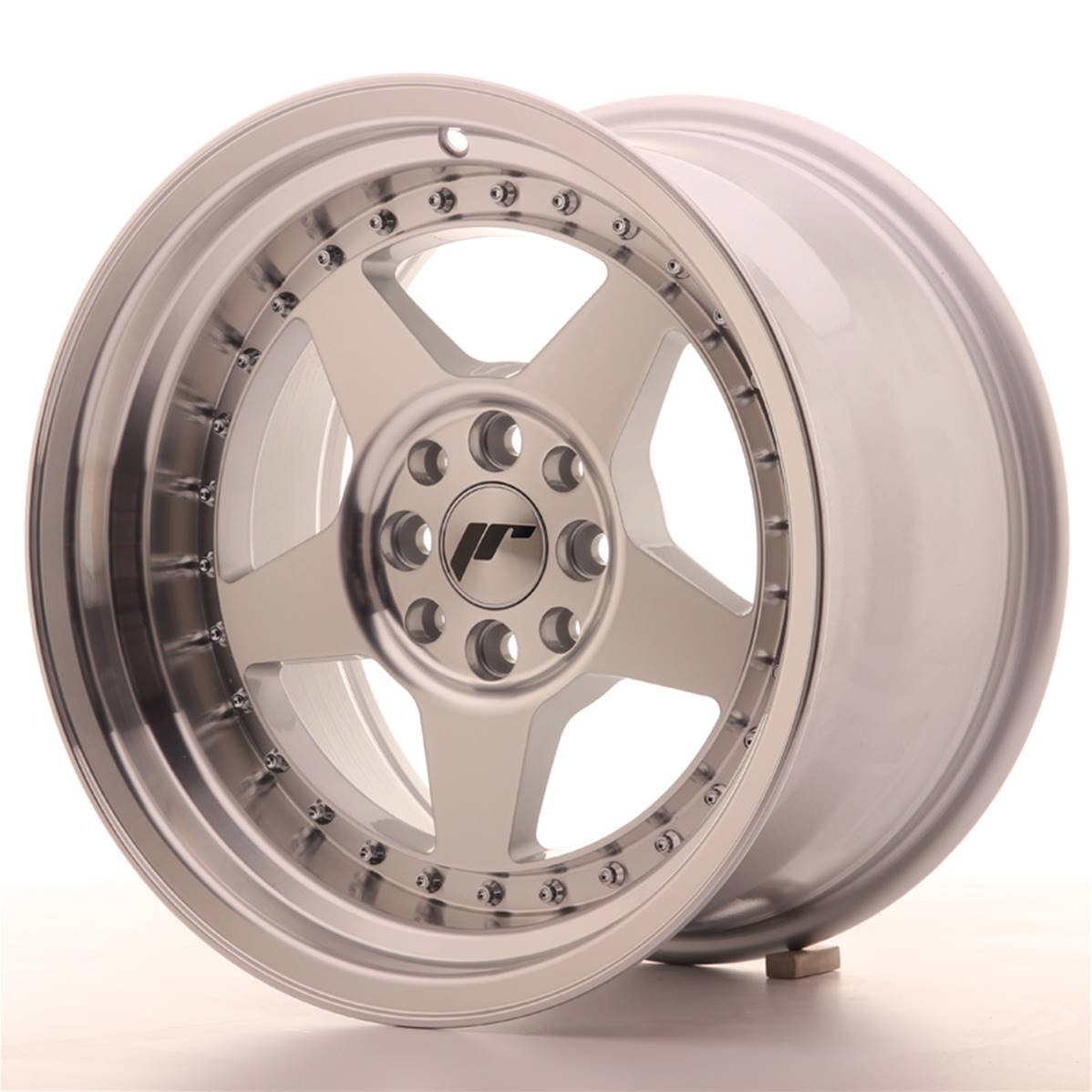 Jante JAPAN RACING JR6 16" x 9" 4x108 4x100 ET 20 Silver Machined Face