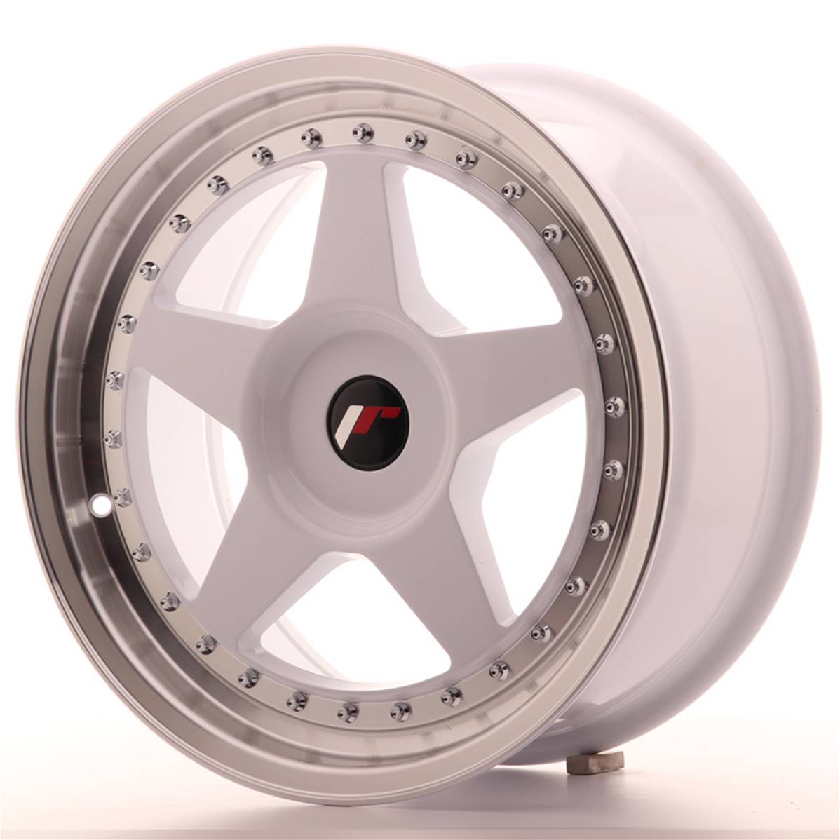 Jante JAPAN RACING JR6 17" x 8" Multi Perçage ET 20-35 White