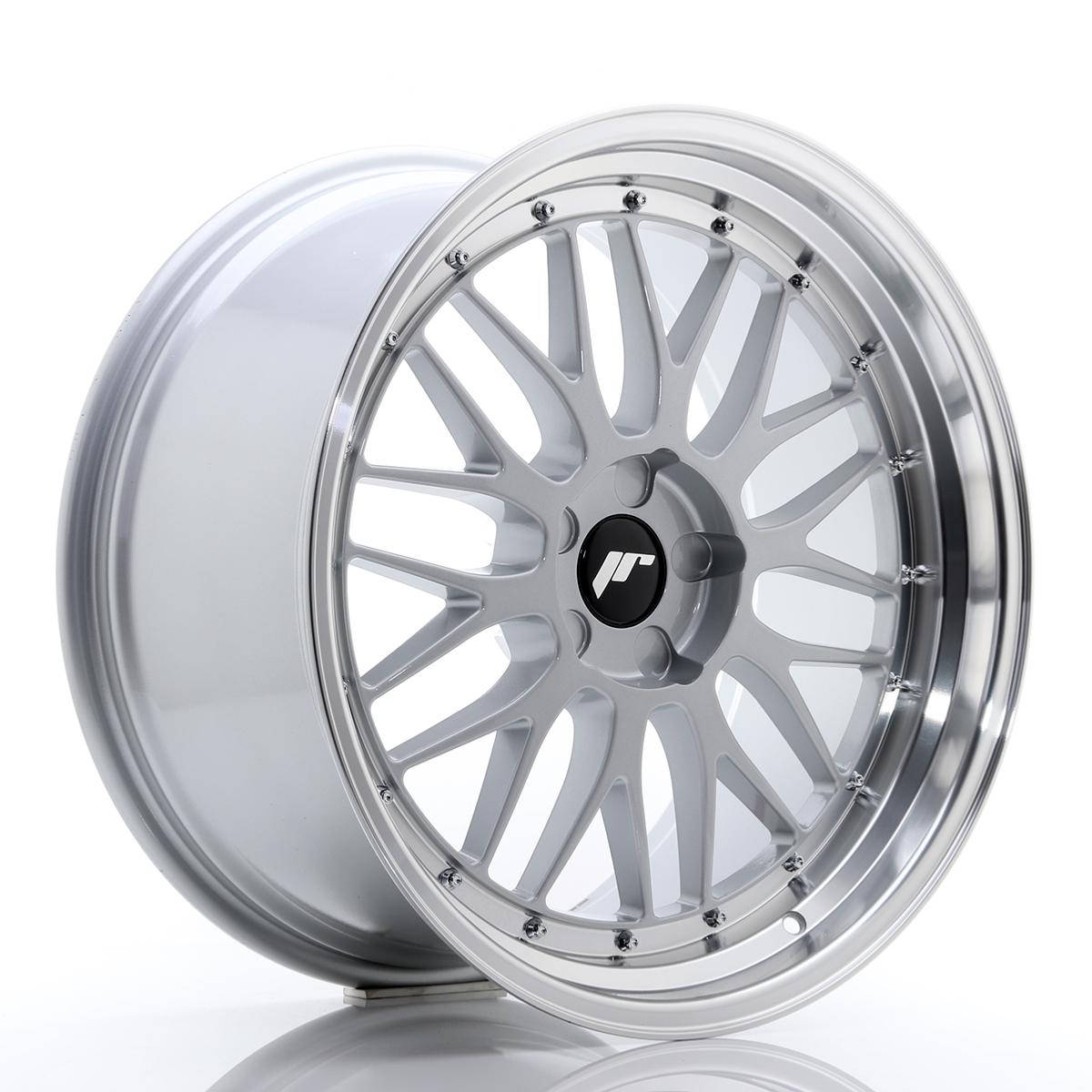Jante JR Wheels JR23 20x10 ET20-38 5H BLANK Hyper Silver w/Machined Lip