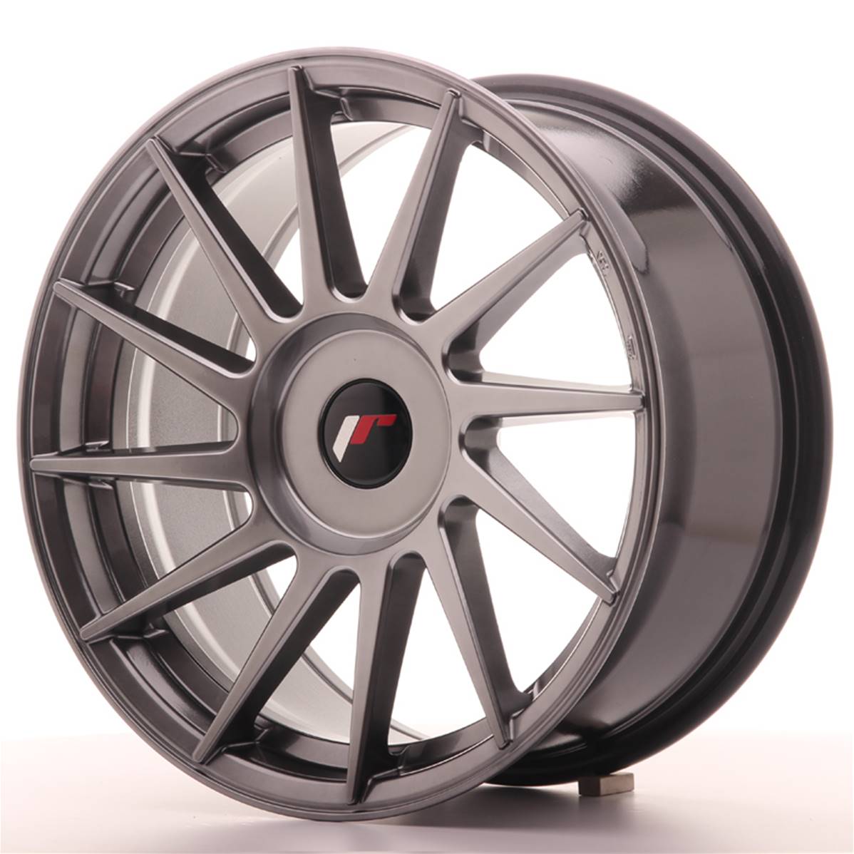 Jante JAPAN RACING JR22 17" x 8" Multi Perçage ET 25-35 Hiper Black