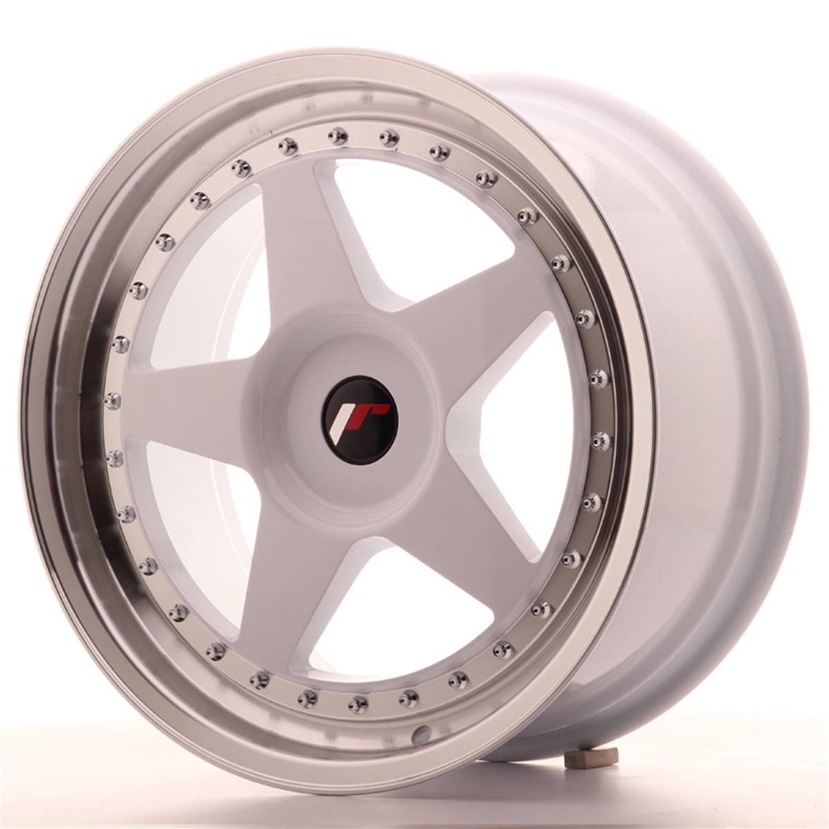 Jante JAPAN RACING JR6 18" x 8,5" Multi Perçage ET 20-40 White