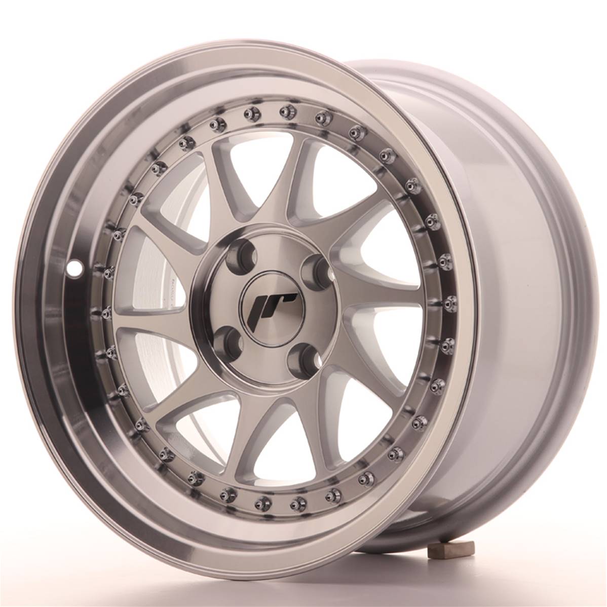 Jante JAPAN RACING JR26 15" x 8" 4x100 ET 15 Machined Face Silver
