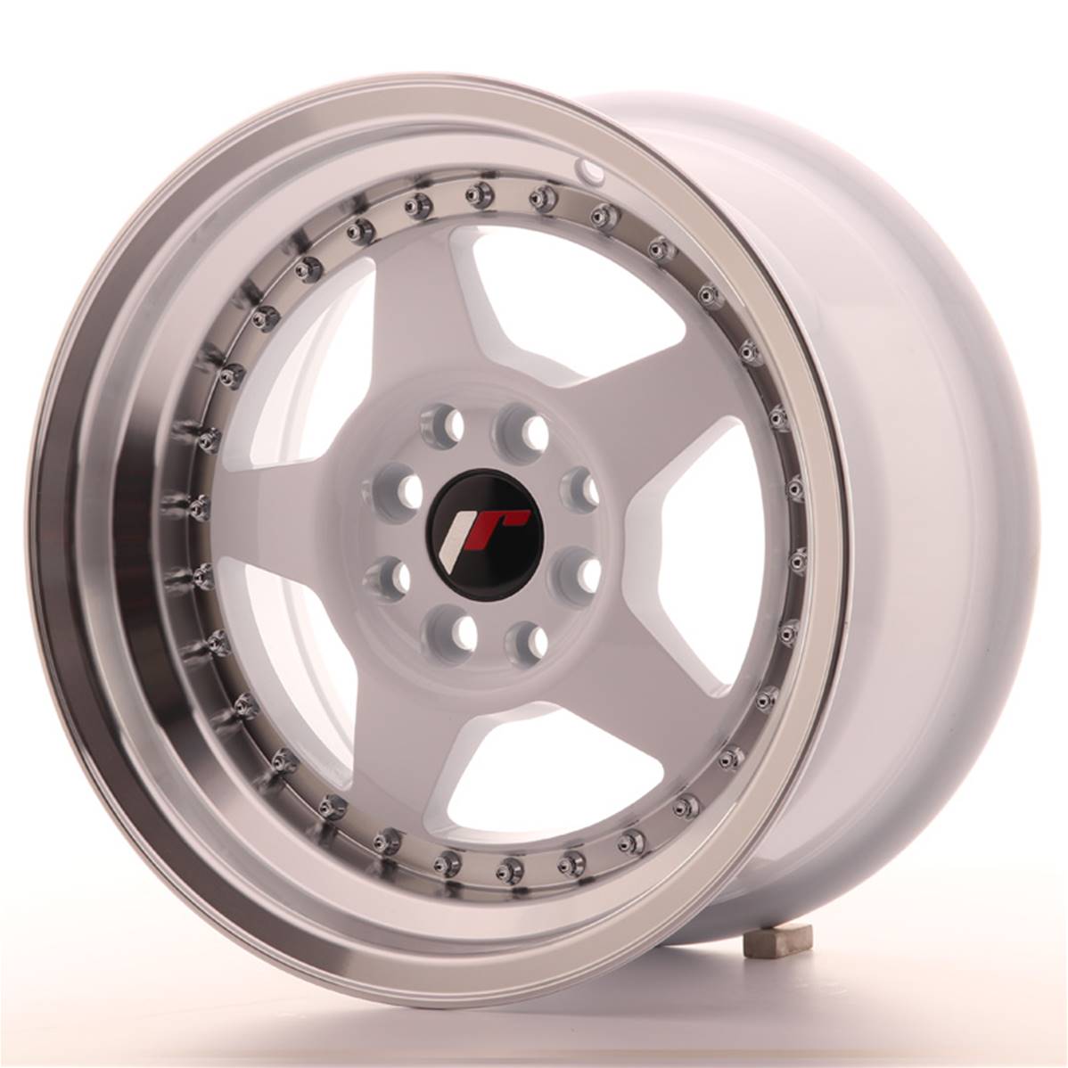 Jante JAPAN RACING JR6 15" x 8" 4x108 4x100 ET 25 White