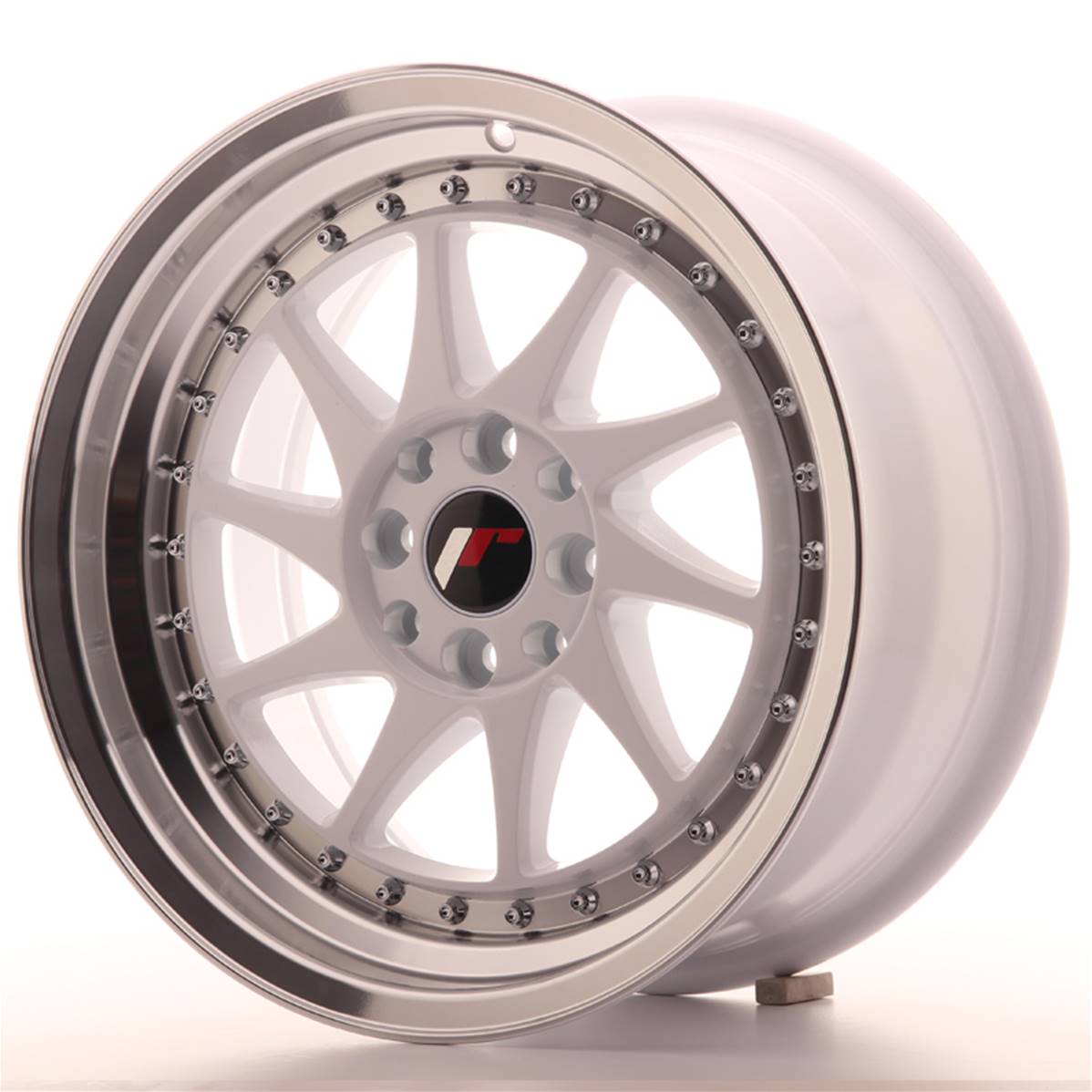 Jante JAPAN RACING JR26 16" x 8" 4x108 4x100 ET 25 White