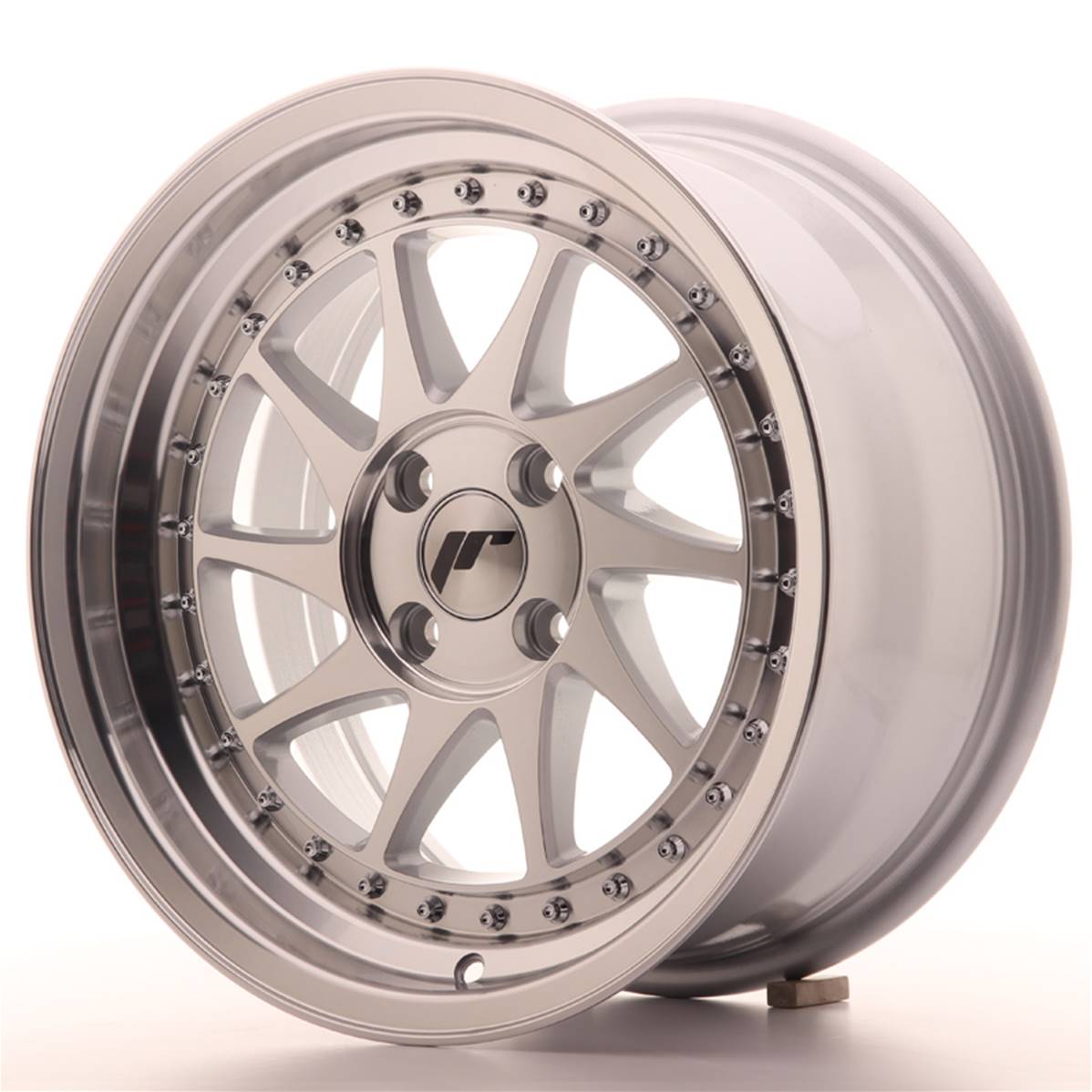 Jante JAPAN RACING JR26 16" x 8" 4x100 ET 30 Machined Face Silver