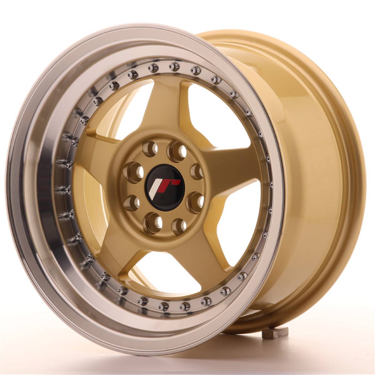 Jante JAPAN RACING JR6 15" x 8" 4x100 4x108 ET 25 Gold