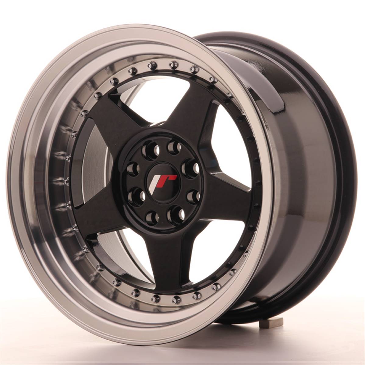 Jante JAPAN RACING JR6 16" x 9" 4x108 4x100 ET 20 Black