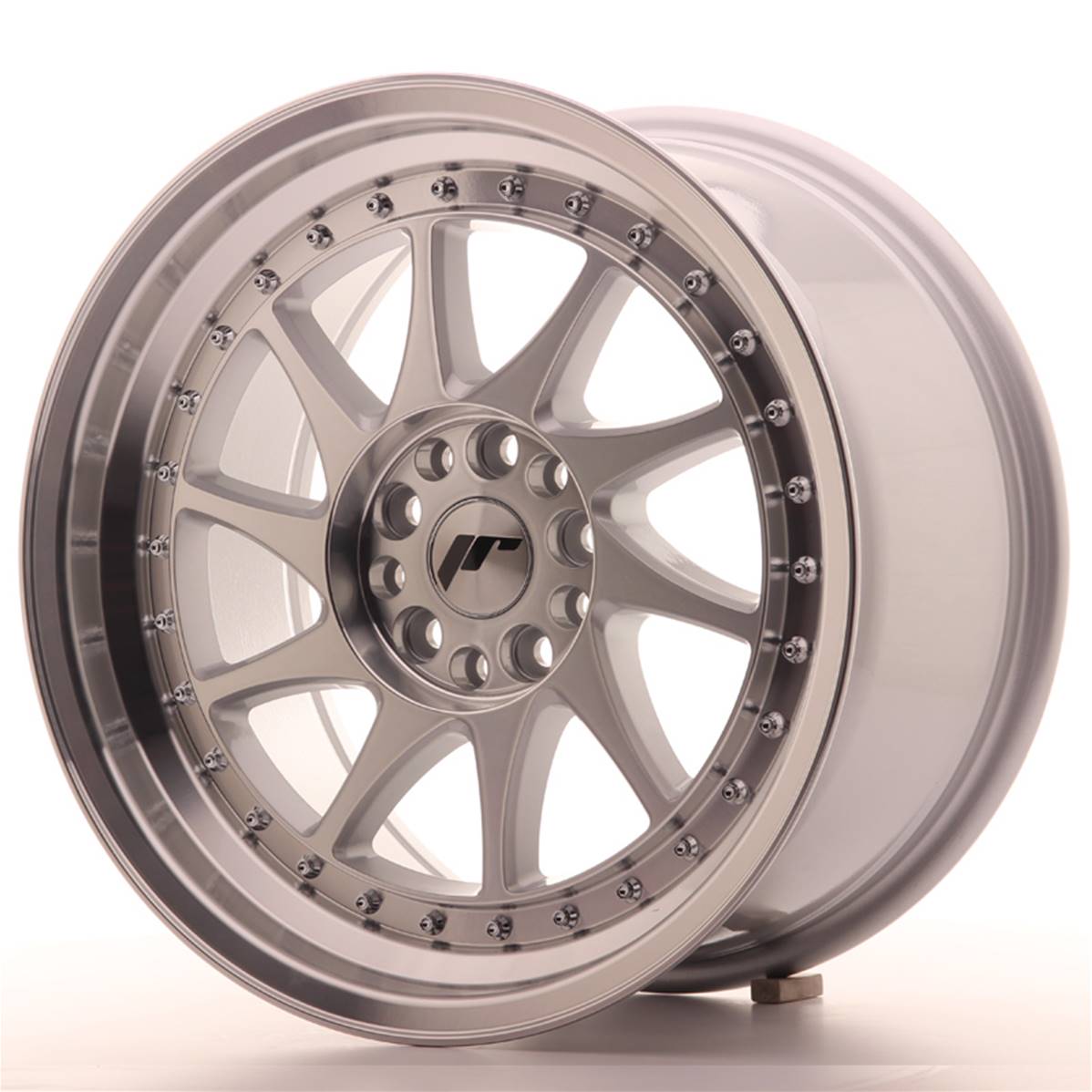 Jante JAPAN RACING JR26 17" x 9" 5x114,3 5x120 ET 25 Silver Machined Face