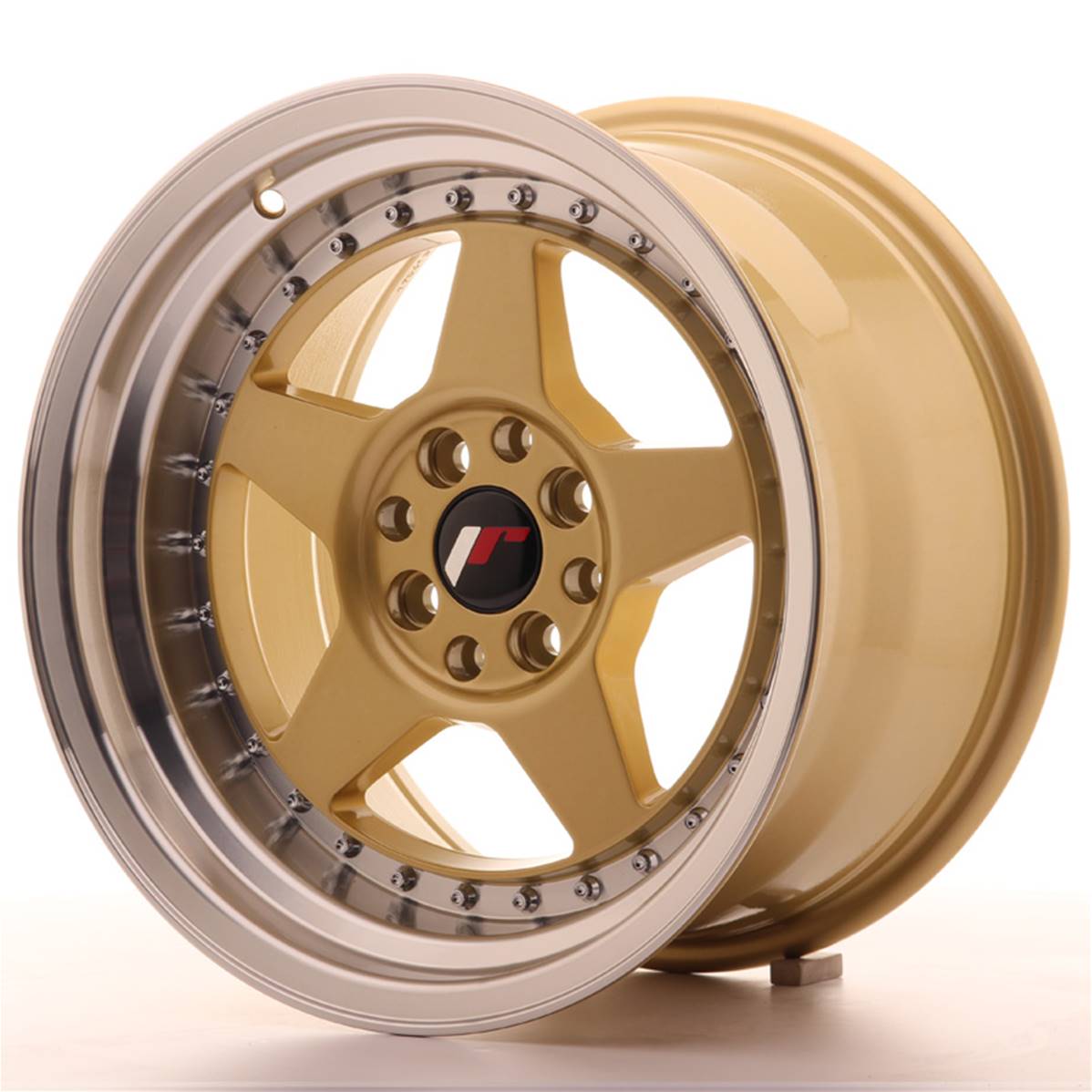 Jante JAPAN RACING JR6 16" x 9" 4x100 4x108 ET 20 Gold