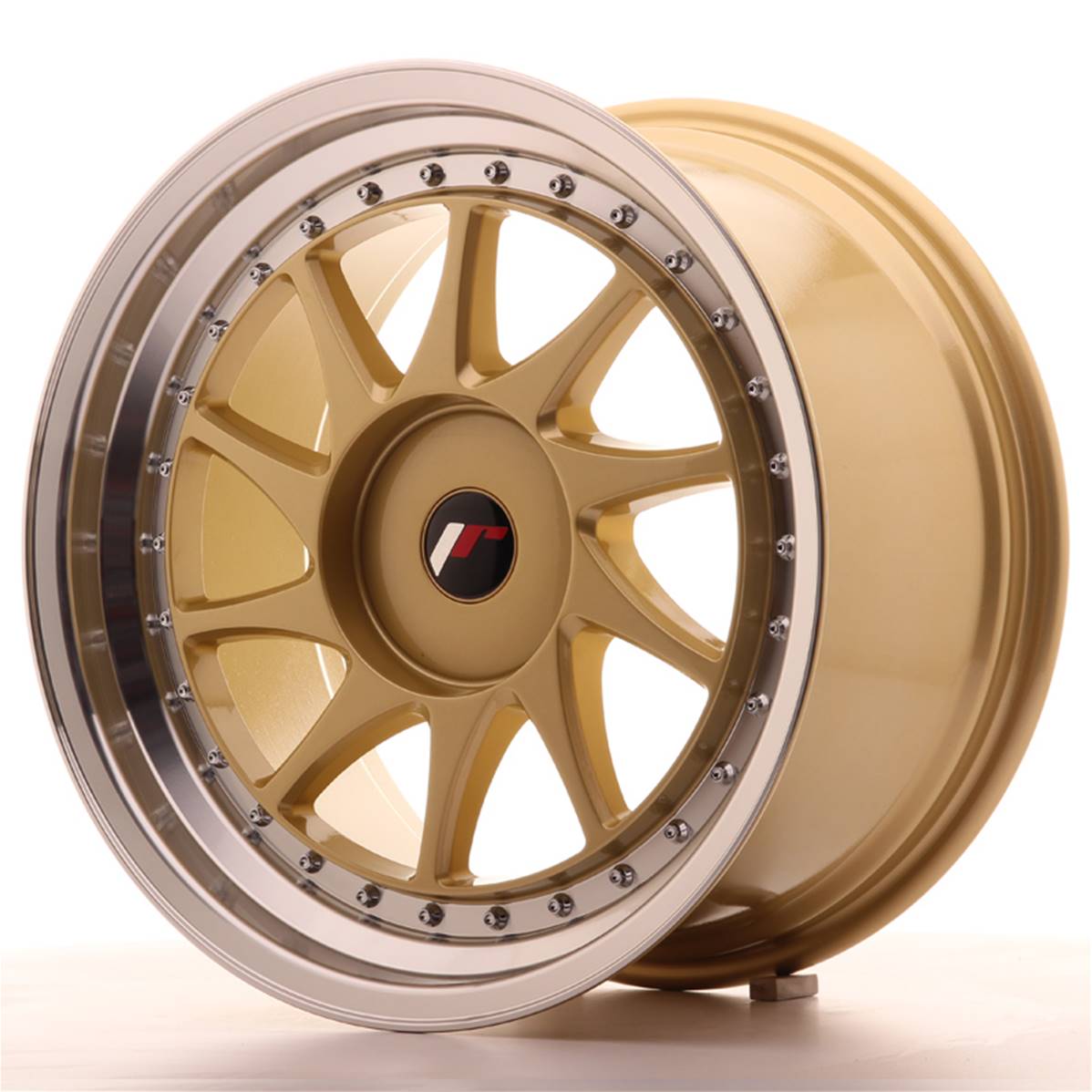 Jante JAPAN RACING JR26 18x9,5 ET20-40 BLANK Gold Machined Lip