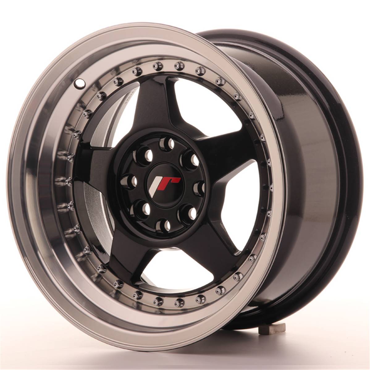 Jante JAPAN RACING JR6 15" x 8" 4x108 4x100 ET 25 Black