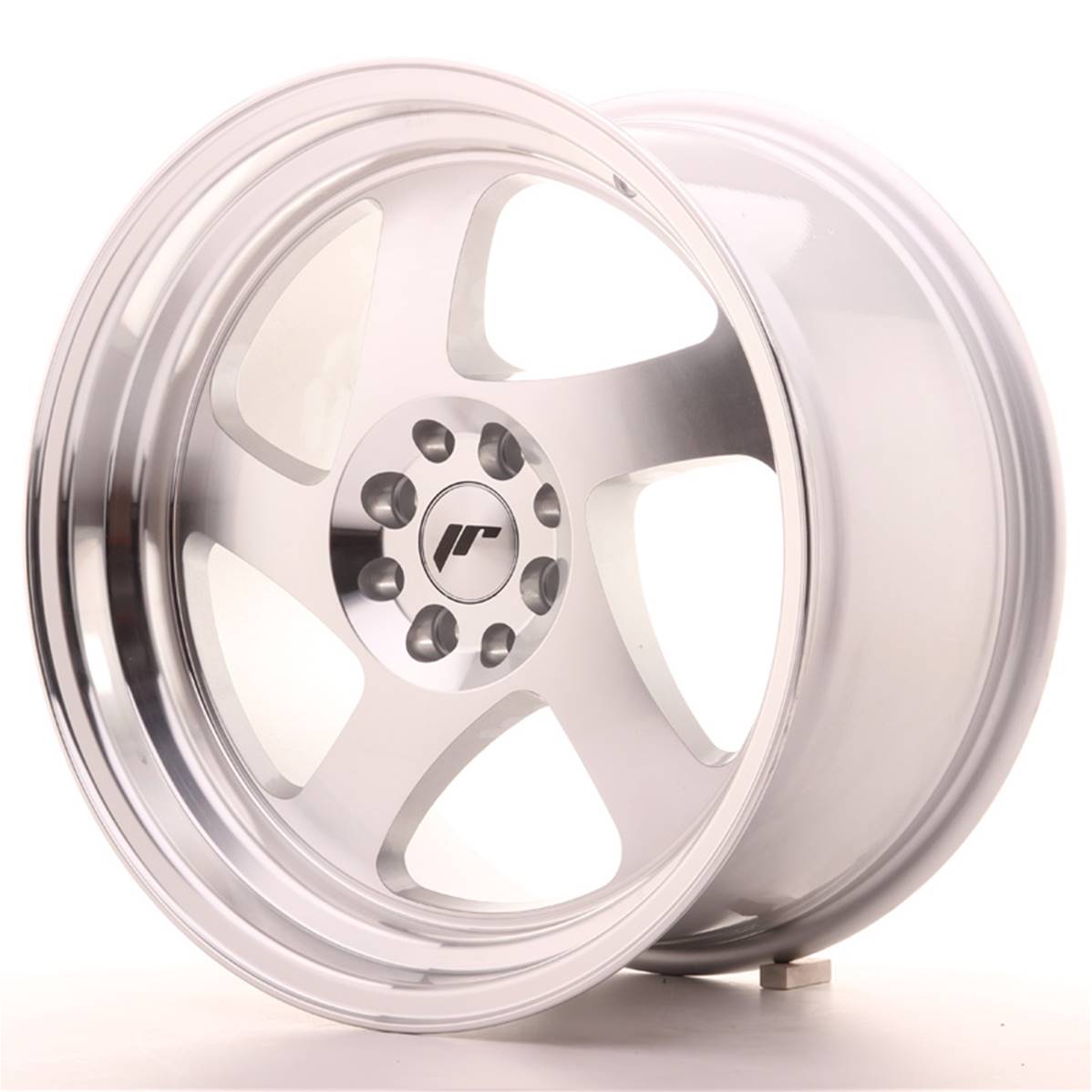 Jante JAPAN RACING JR15 17" x 9" 4x108 4x100 ET 25 Silver Machined Face