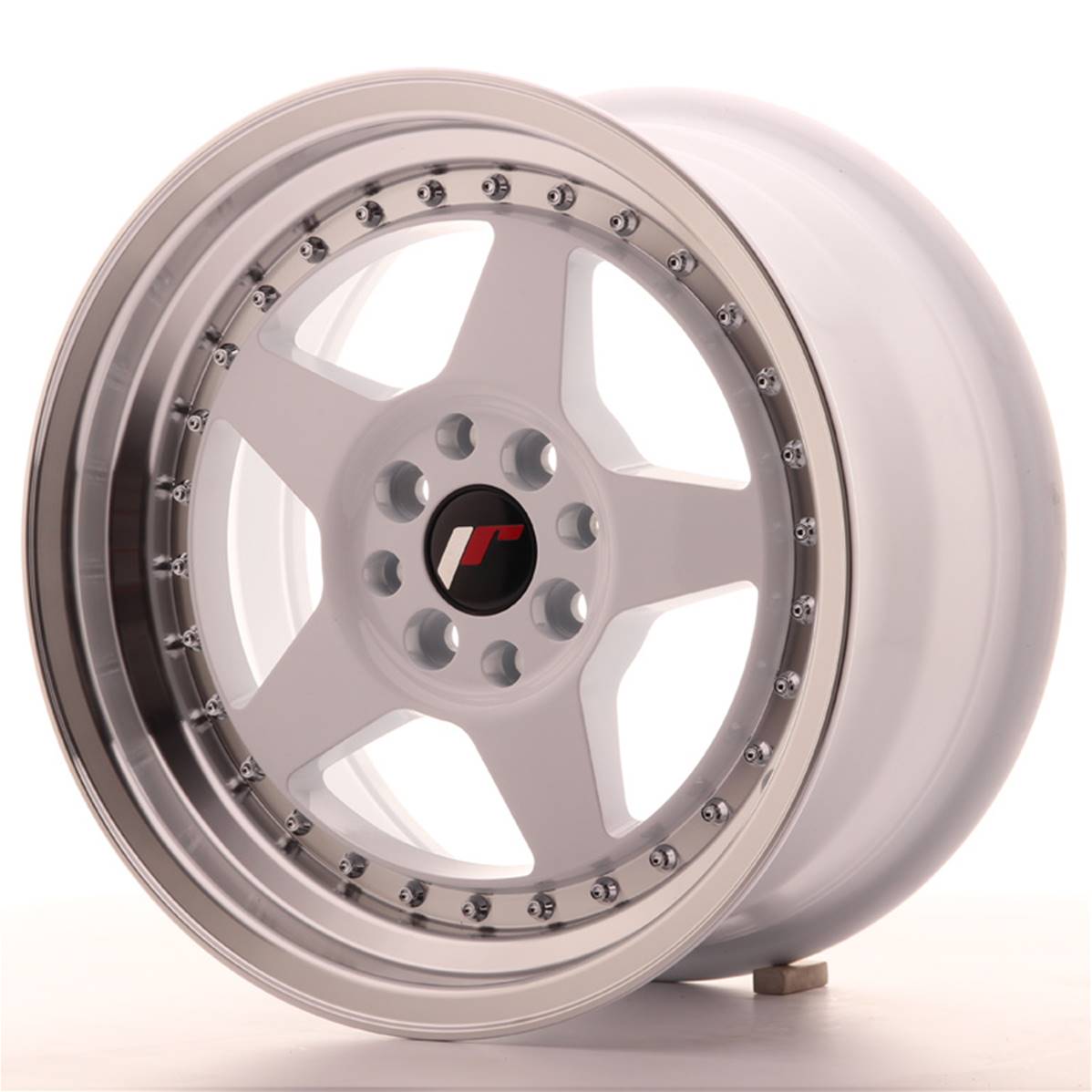 Jante JAPAN RACING JR6 16" x 8" 4x108 4x100 ET 25 White