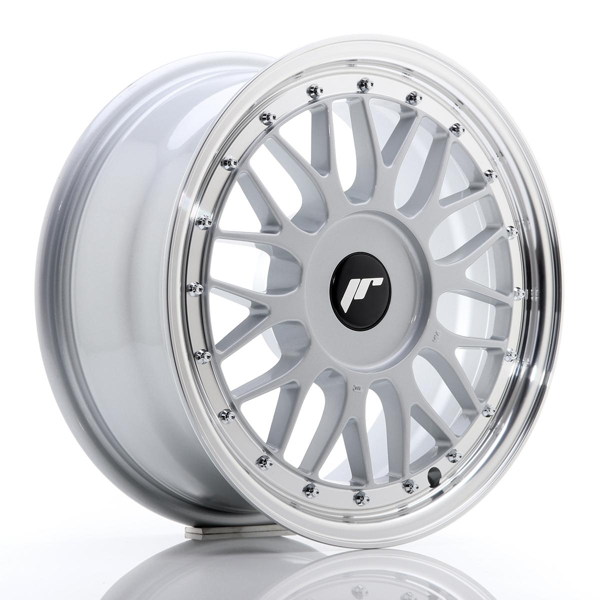 JR Wheels JR23 16x7 ET20-45 BLANK Hyper Silver w/Machined Lip