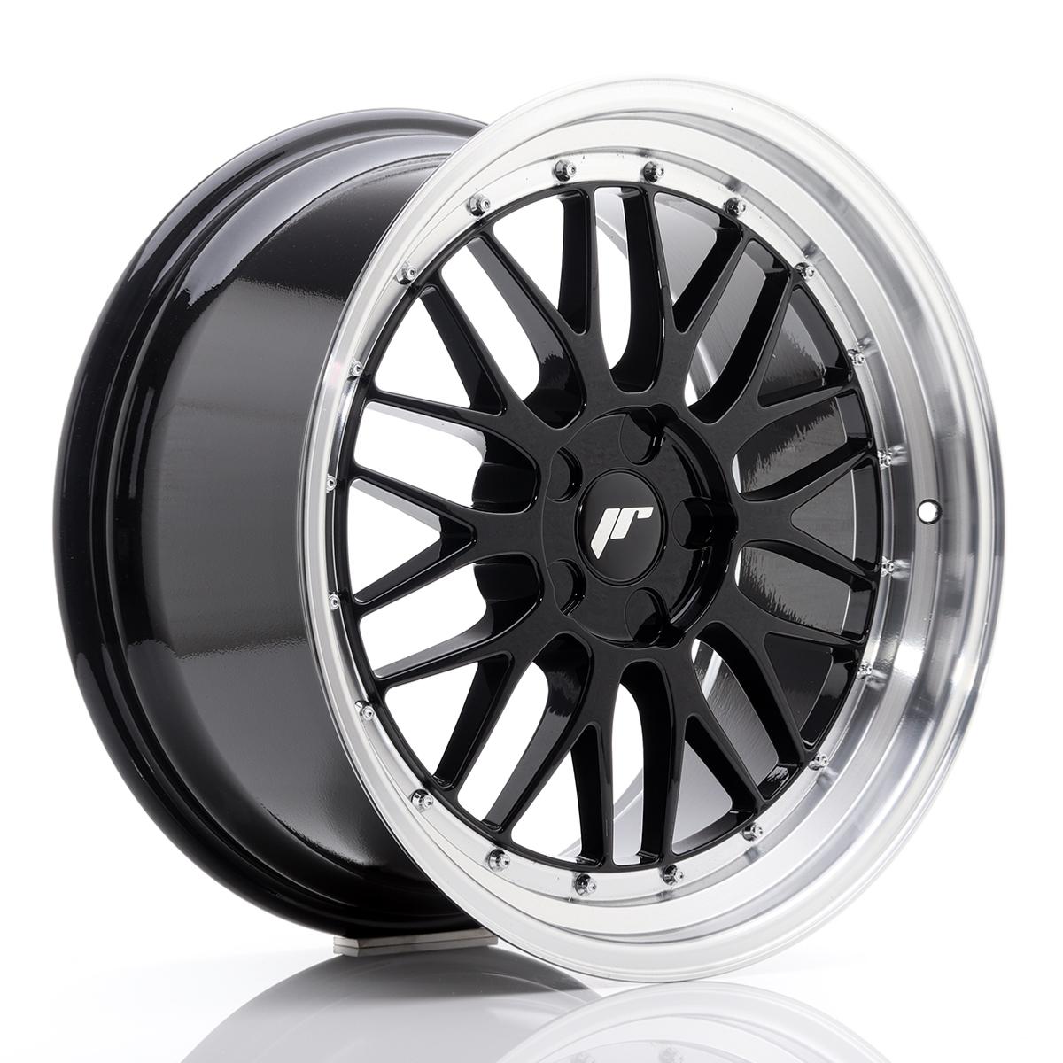 Jante JR Wheels JR23 19x9,5 ET20-48 5H BLANK Gloss Black w/Machined Lip